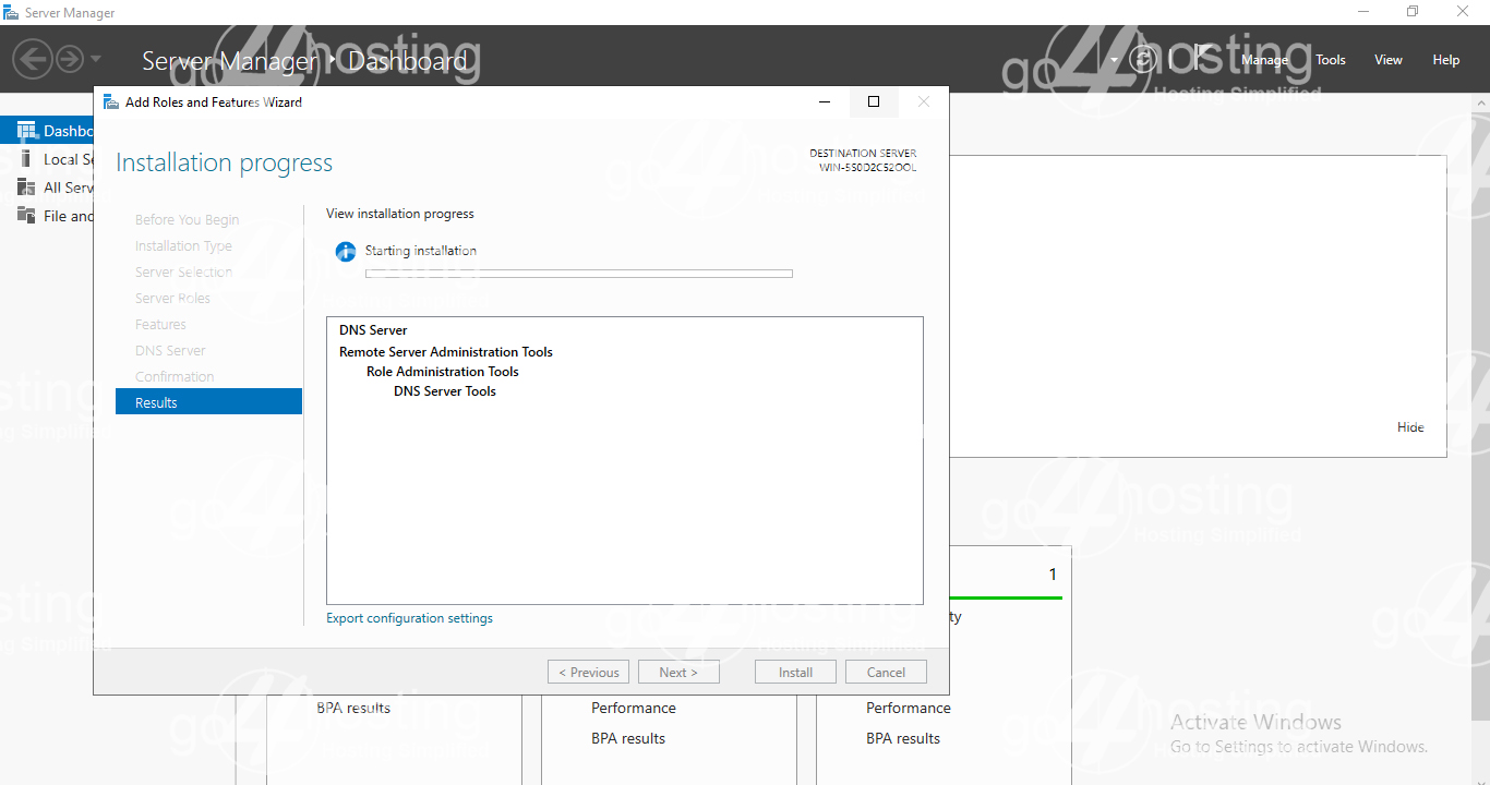 How to configure and install DNS in Windows Server