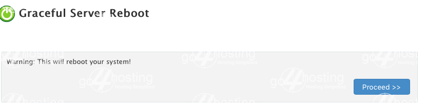 VPS Server/Dedicated Server Reboot
